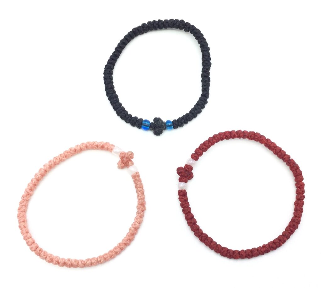 60 VERY SMALL KNOT PRAYER ROPES - Pantanassa Online Store