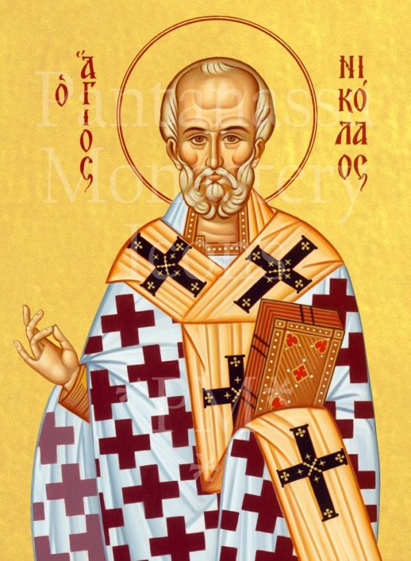 SAINT NICHOLAS, ARCHBISHOP OF MYRA IN LYCIA PM023 - Pantanassa Online Store